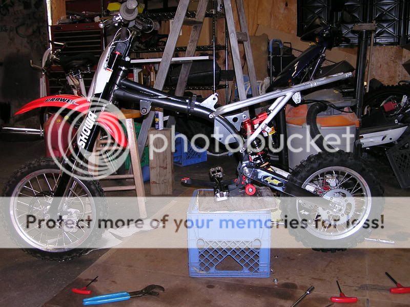 Mikkh's WPB 125 CRF 70 framed build | Page 4 | Mini Dirt Bikes & Pit ...