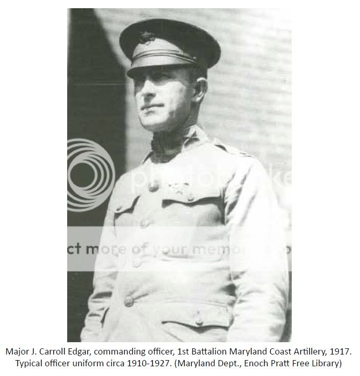 Coast Artillery Corps Uniforms Early 20th Century - WWI US MILITARIA ...