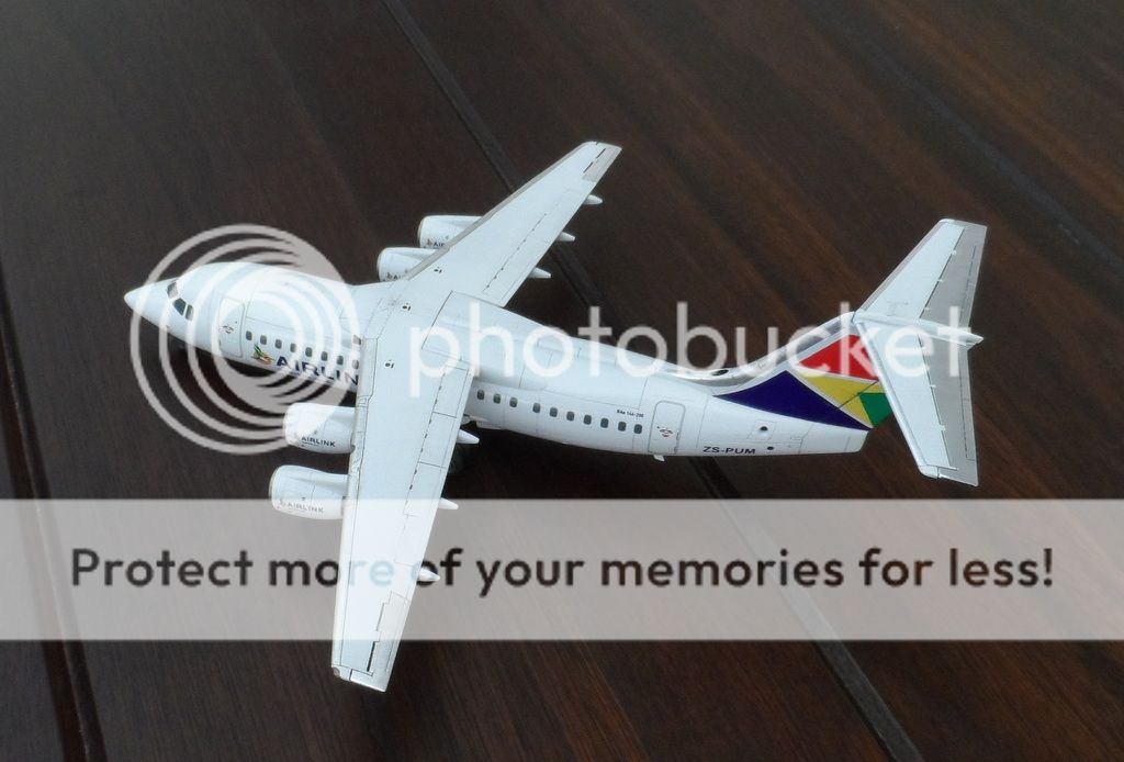 1/144 Revell BAe 146 - Airlink - Ready for Inspection - Aircraft ...