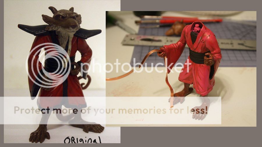 My Master Splinter Custom figure. - The Technodrome Forums