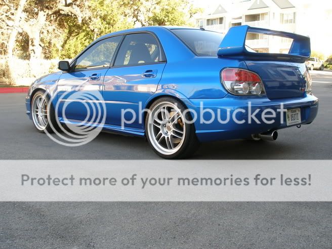 WTT '05 WRB Trunk w/ STi Spoiler for Wingless WRB Trunk | IW STi Forum