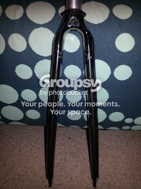 1" Carbon Fork - threadless steerer | Retrobike