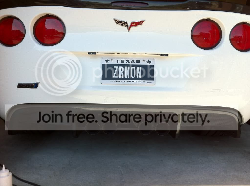ZR1 Vanity Plate Listing - CF ZR1 - Page 4 - CorvetteForum - Chevrolet ...