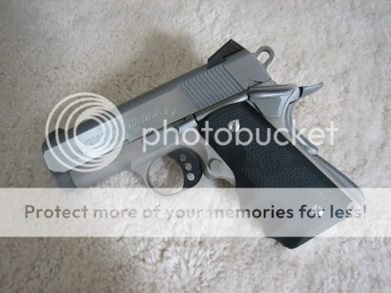 Arched main spring housing for Colt Defender