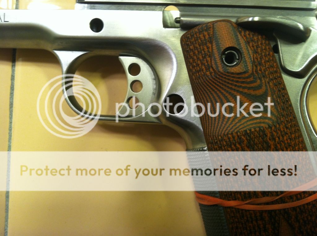 High(er) cut front strap | 1911 Firearm Addicts