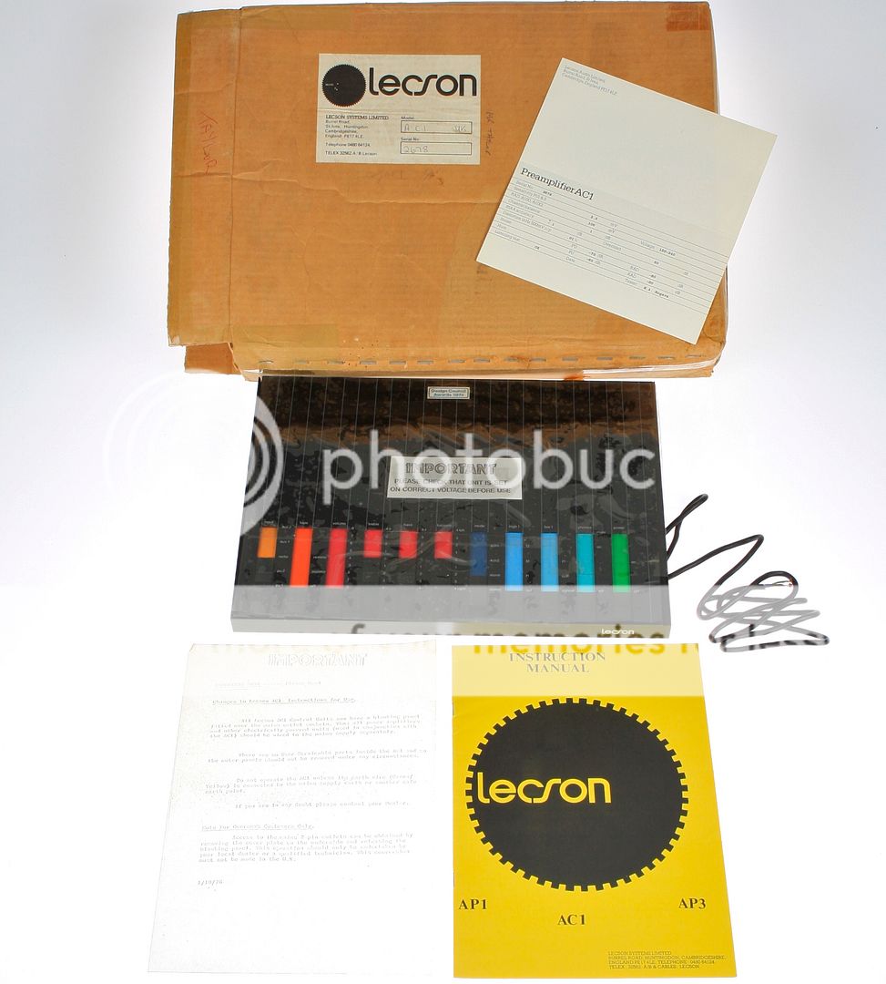 Lecson Pre Meridian AP3 Power, FM1 Tuner AC1 Pre 1p start no reserve