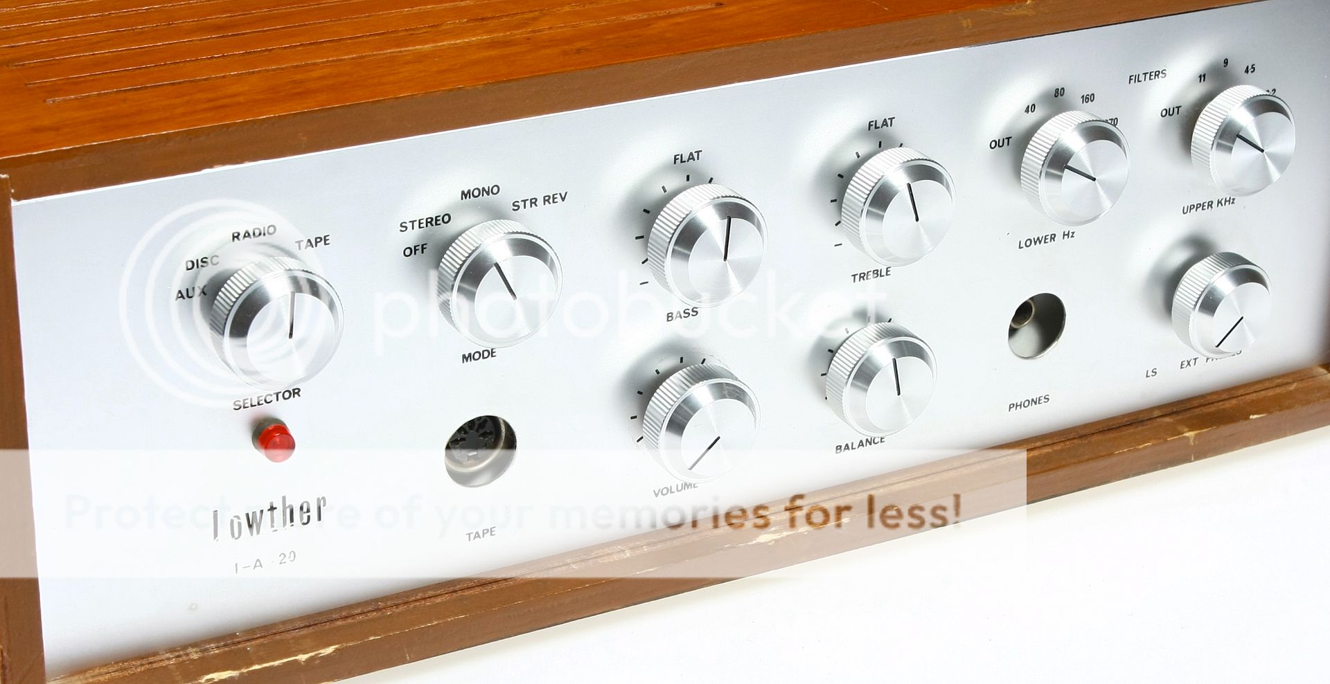 Lowther IA20 Class A integrated Amplifier BOXED Ivor Abelson design ...